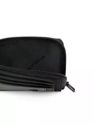 PIQUADRO Logo Plaque Wallet