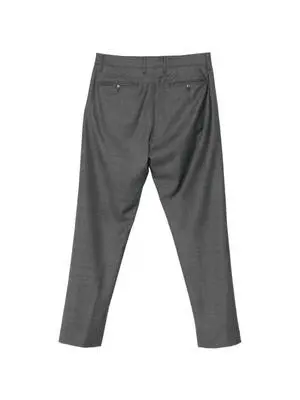Canali Button-fastening Trousers - Grey