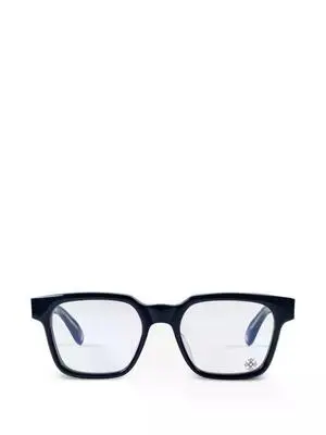 Chrome Hearts Rectangle Frame Eyeglasses - Blue