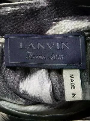 LANVIN Leopard-print Silk Shirt