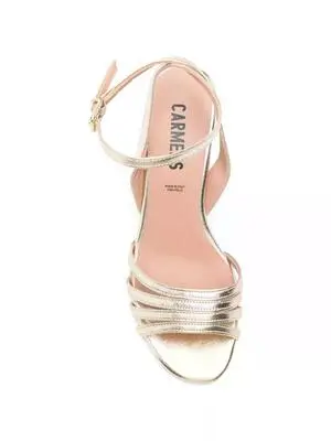 CARMENS Leather Sandals - Gold