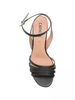 CARMENS Leather Sandals - Black