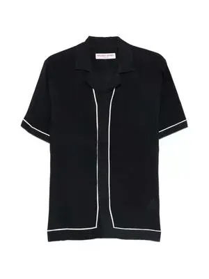 Orlebar Brown Short-sleeve Piped Shirt