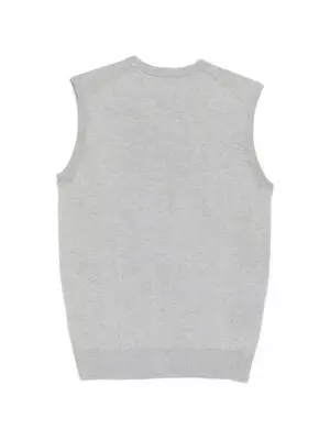 Alpha Studio Sleeveless Knitted Top - Grey