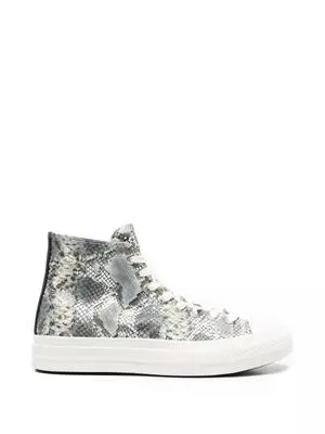 CONVERSE Chuck Taylor All Star Snake-effect Sneakers - Grey