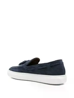 Fratelli Rossetti Tassel Pebbled Loafers