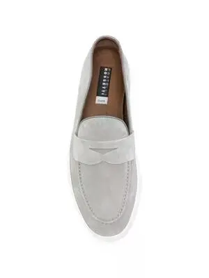 Fratelli Rossetti Suede Penny Loafers