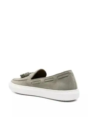 Fratelli Rossetti Tassel Pebbled-leather Loafers