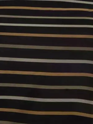 Chloé Striped Asymmetrical Drape Top