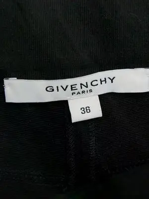 Givenchy Zipper Embellished Slim Leg Trousers