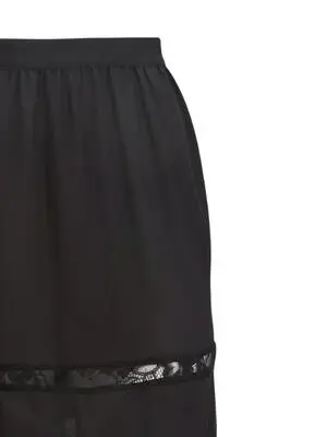 FLEUR DU MAL Lace Maxi Skirt - Black
