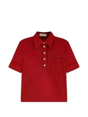 Miu Miu Embroidered Top