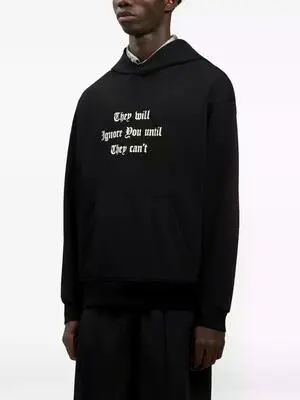 Palm Angels Text-print Kangaroo Hoodie