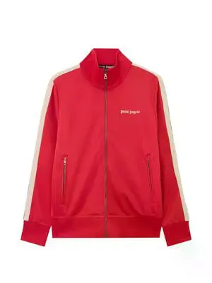 Palm Angels Logo Stripe Track Jacket - Red