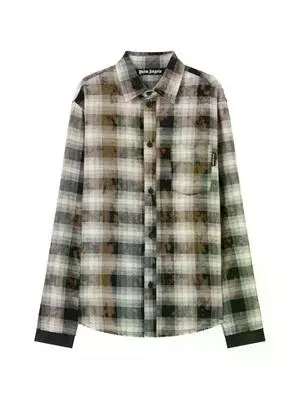 Palm Angels Classic Logo Check Shirt