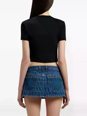 Palm Angels Bra Graphic Crew-neck T-shirt