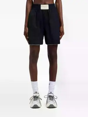 Palm Angels Curved Logo Shorts