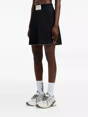Palm Angels Curved Logo Shorts