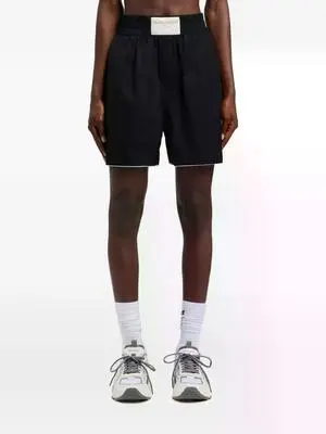 Palm Angels Curved Logo Shorts