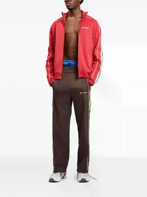 Palm Angels Logo Stripe Track Pants