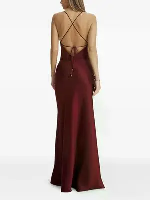 IL VOLO Isla Criss-cross Strap Dress - Red