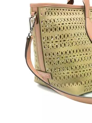 GIANNI CHIARINI Laser-cut Tote Bag - Neutrals