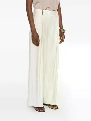 Peserico Pleated Wide Leg Trousers