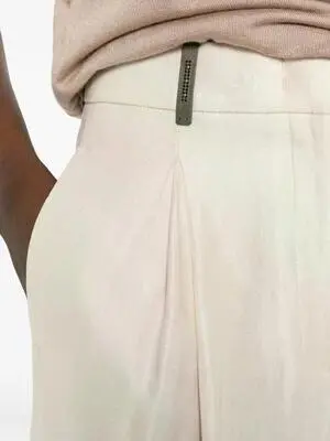 Peserico Pleated Wide Leg Trousers