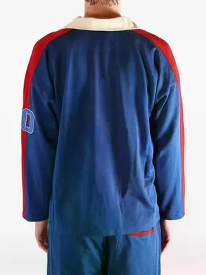 BODE Lakewood Logo-patch Panelled Shirt