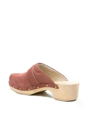 DR. SCHOLL'S SHOES Pescura Buckle-fastening Clogs - Red