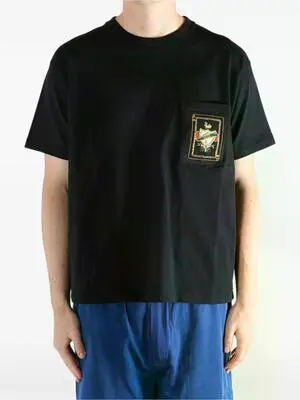 BODE Bullion Card Tee Patch-detail Pocket T-shirt