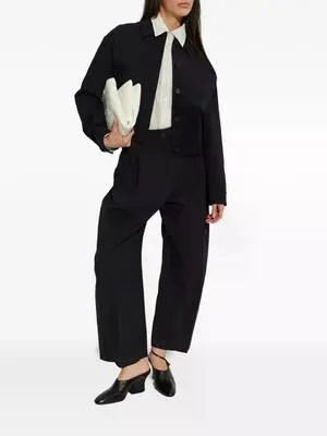 Studio Nicholson Minos Pleated Trousers - Black