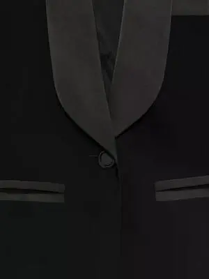 D.exterior Shawl-collar Jacket