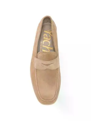 Fratelli Rossetti Suede Penny Loafers