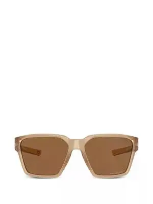 Oakley Briza Rectangle-Frame Sunglasses Neutrals