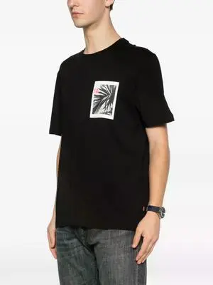 BOSS Cotton-jersey T-shirt With Graphic Print