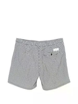 NINE:INTHE:MORNING Check-pattern Swim Shorts
