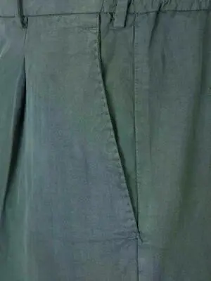 PT TORINO Pleated Tailored Shorts - Green
