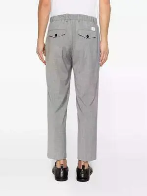 PMDS PREMIUM MOOD DENIM SUPERIOR Pressed-crease Flap-pocket Trousers