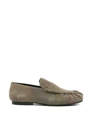 ALOHAS Aven Suede Loafers - Green