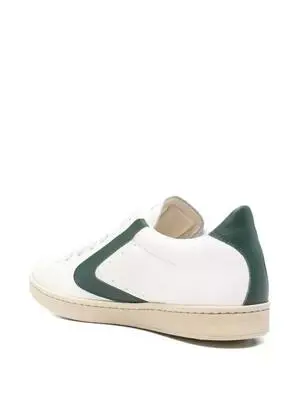 VALSPORT Logo-print Leather Sneakers
