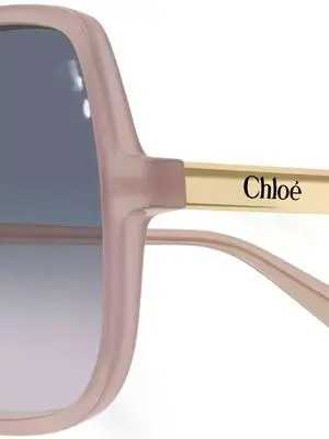 Chloé Oversized Geometric-frame Sunglasses
