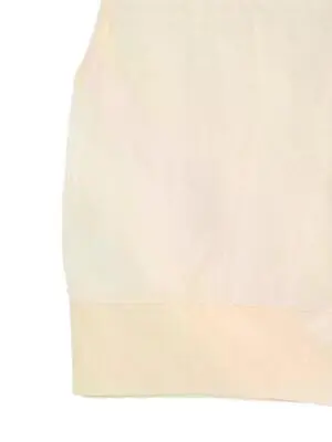 Alpha Studio Sheer Crew Neck Top