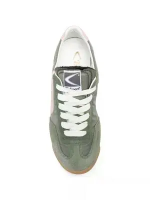 VALSPORT Paneled Lace-up Sneakers - Green