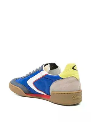 VALSPORT Logo-patch Lace-up Sneakers - Blue
