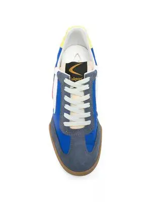 VALSPORT Logo-patch Lace-up Sneakers - Blue