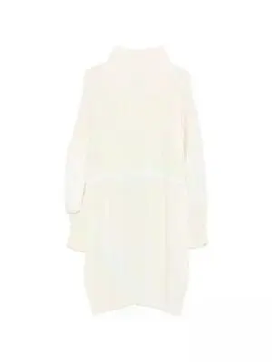 Iceberg Turtleneck Self-tie Midi Dress