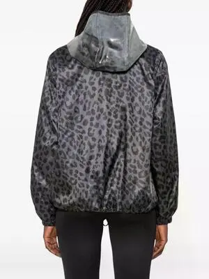 Pinko Animal-print Hooded Jacket