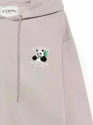 Iceberg Embroidered Hoodie