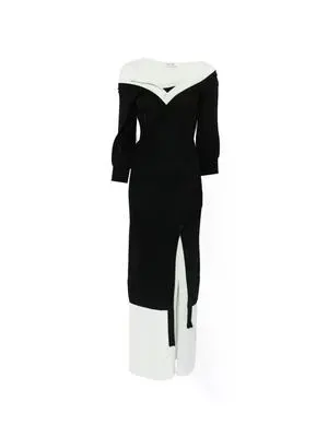 Attico Long Sleeve Evening Dresses